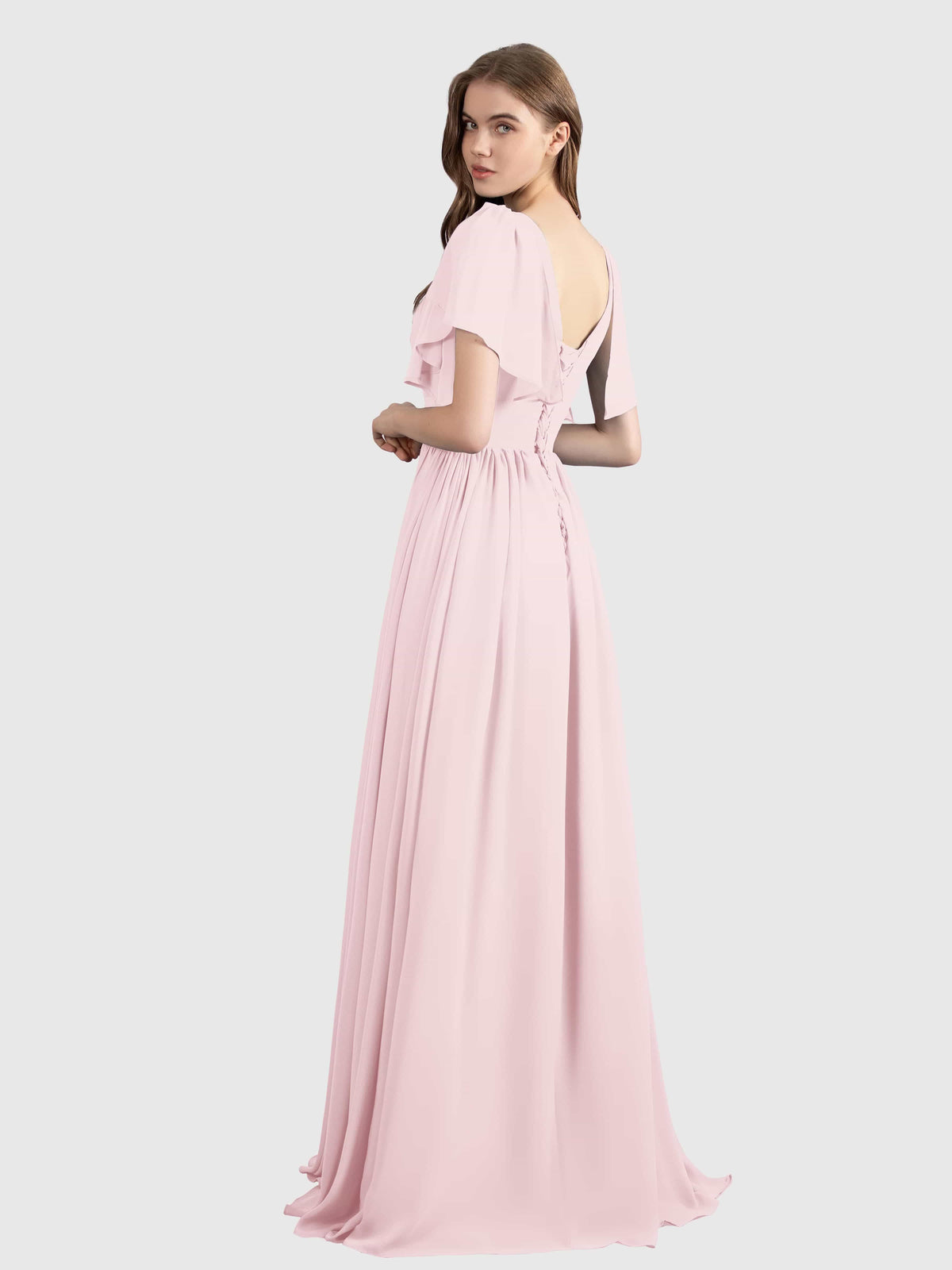 Olivia Modest Chiffon Bridesmaid Dresses